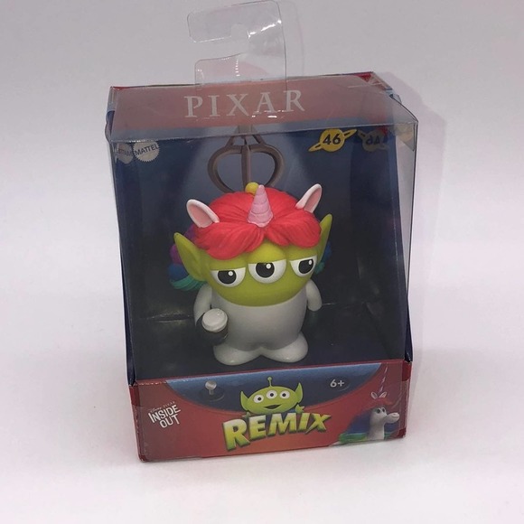 Mattel | Toys | New Disney Pixar Remix Inside Out Rainbow Unicorn Alien ...